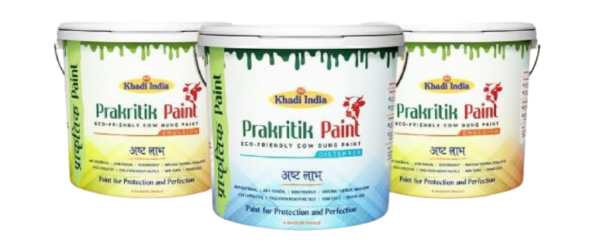 “Prakritik paint or desi cow dung paint manufactured by orgojivan ...