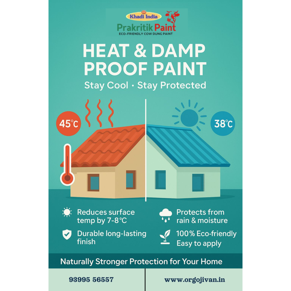 HeatDampProofPaint-cowdung-paint | Prakritik Paint